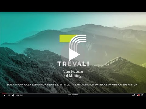 Trevali Mining - Rosh Pinah Expansion (RP 2.0 Project) - YouTube