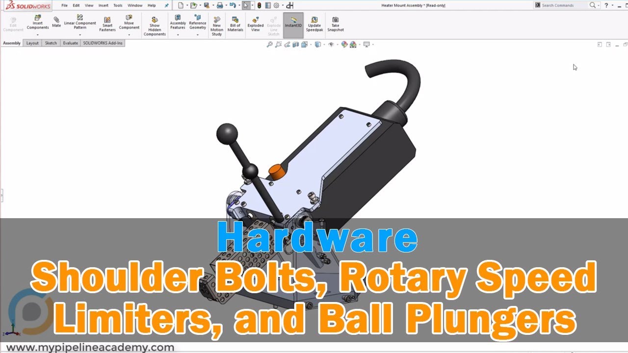 Mechanical Design: Shoulder Bolts, Rotary Speed Limiters, & Ball ...