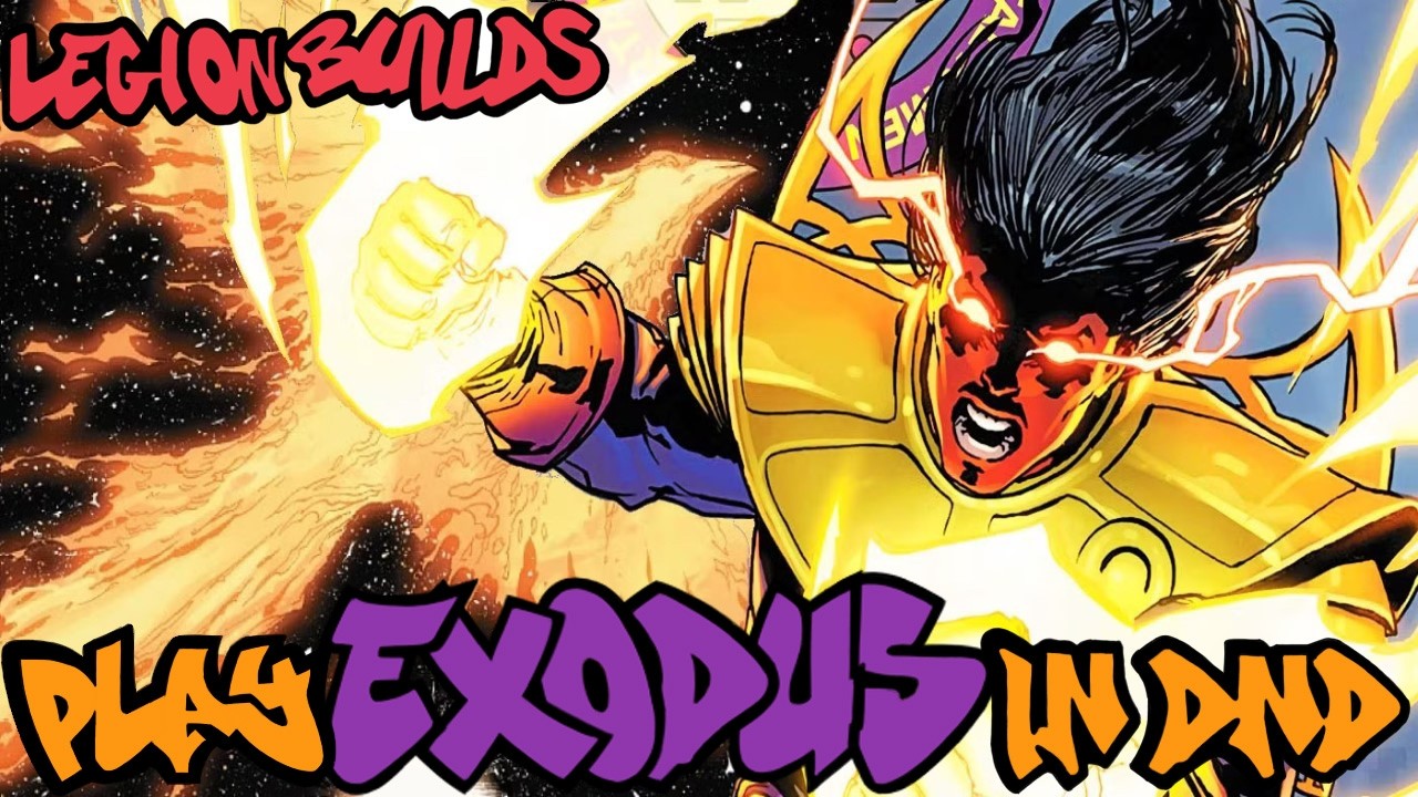 Play Exodus in Dungeons & Dragons (X-Men D&D 5.5E Build) - YouTube
