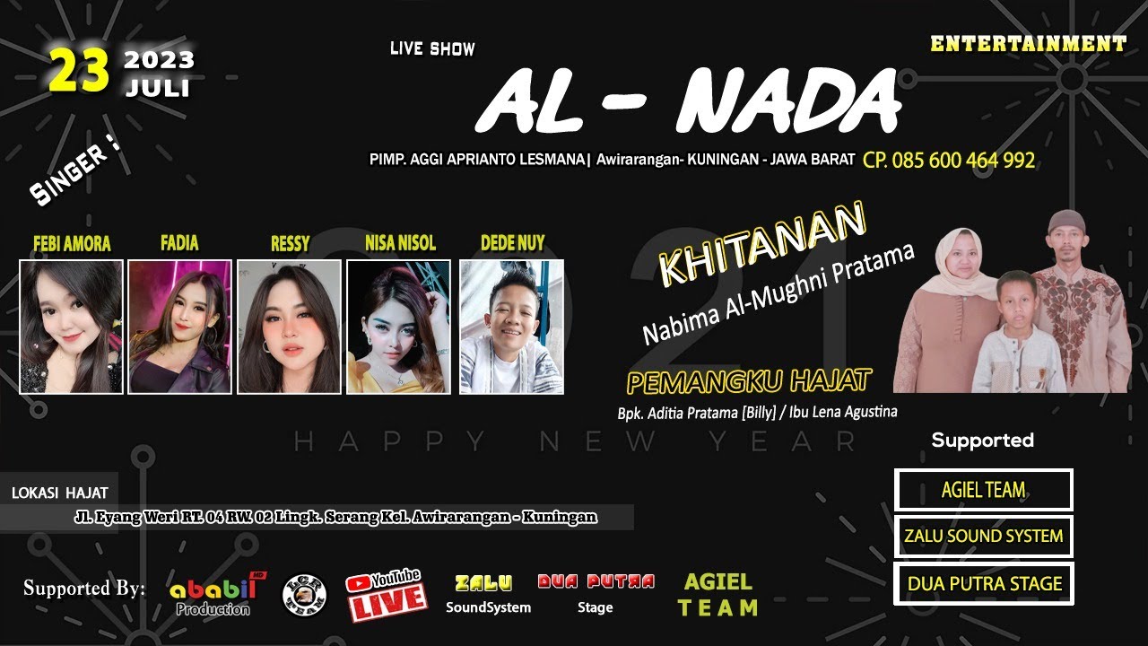 AL-NADA Live Awirarangan - Kuningan { Minggu 23 Juli 2023 } Season ...