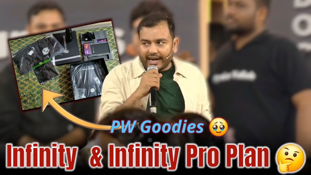 Physics Wallah Infinity Plan | PW Infinity Pro Vs Infinity Batch | Pw Goodies In Infinity Plan 💯 ...