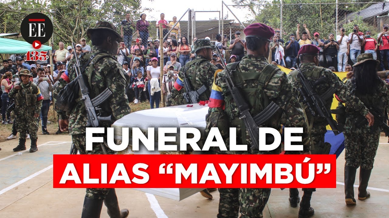 Así fue el funeral de alias “Mayimbú” | El Espectador - YouTube