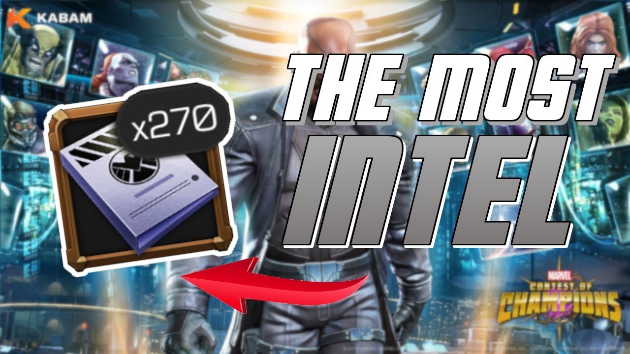 How To Get The Most Intel + Best Intel Store Buys | Marvel Contest of ...