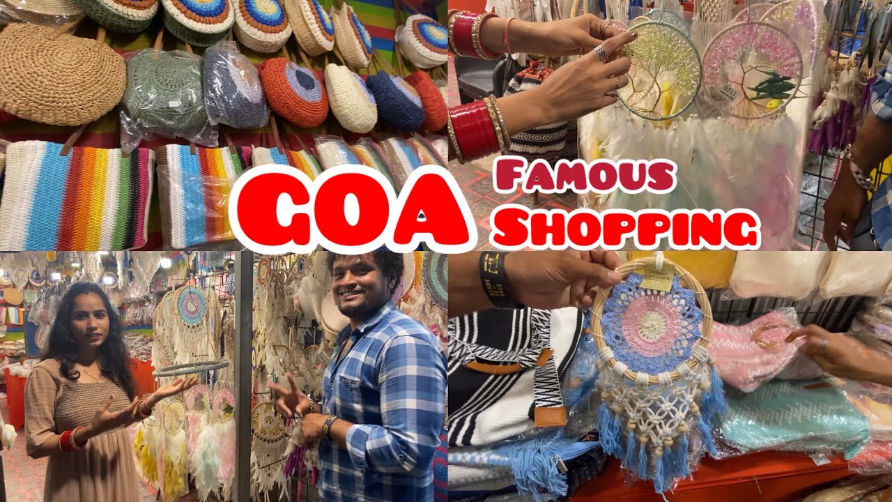 Goa’s best market for shopping | Goa Calangute | Goa Outfits and Bags ...
