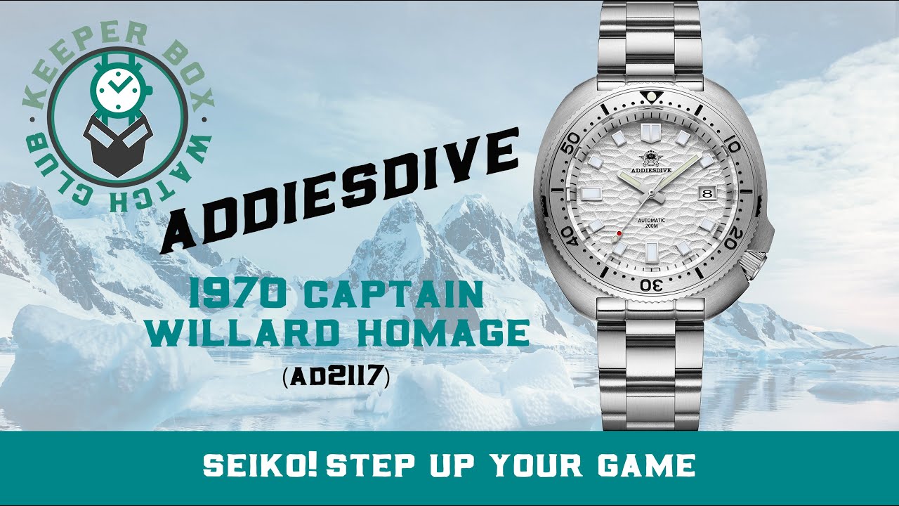 Addiesdive Review - 1970 Captain Willard Homage ( AD2117) - YouTube