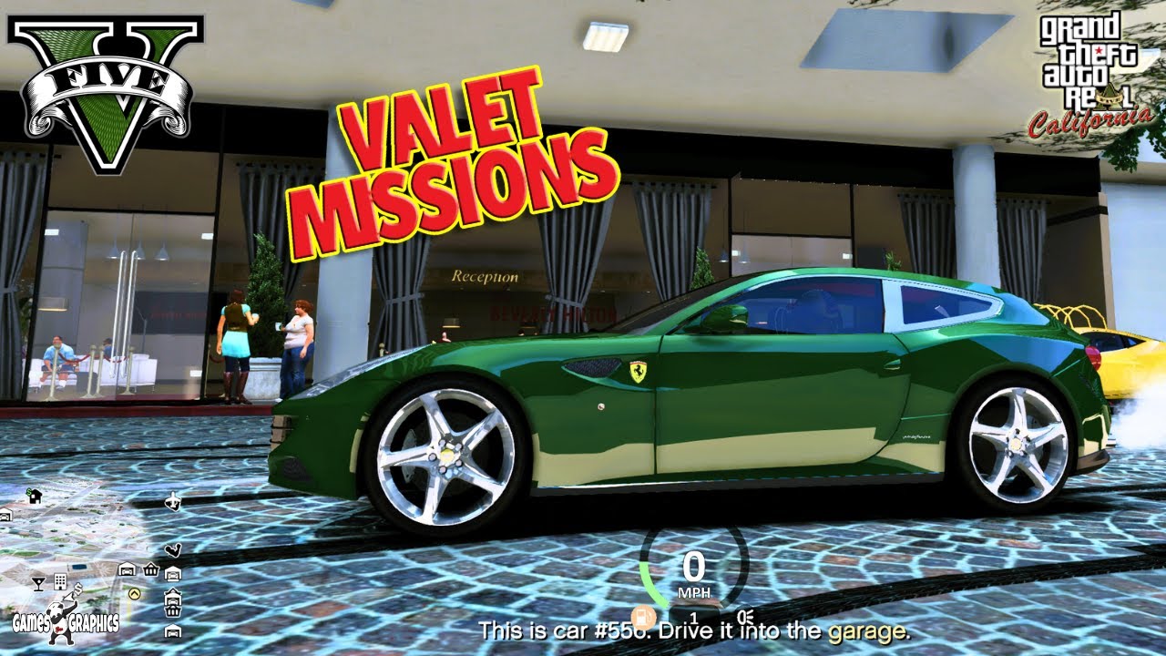 VALET MISSIONS IN LA #2 (5REAL/LA REVO) GTA 5 MODS - YouTube