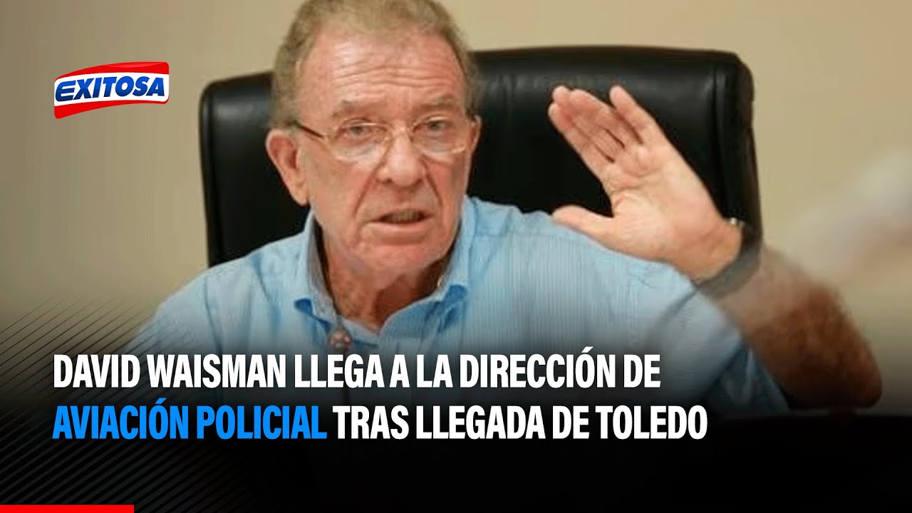 🔴🔵Exvicepresidente David Waisman llega a la Dirección de Aviación ...