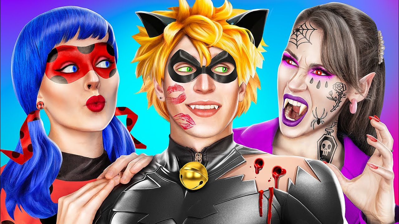 Vampire Stole Ladybug's Boyfriend! Vampire and Cat Noir are Now a ...