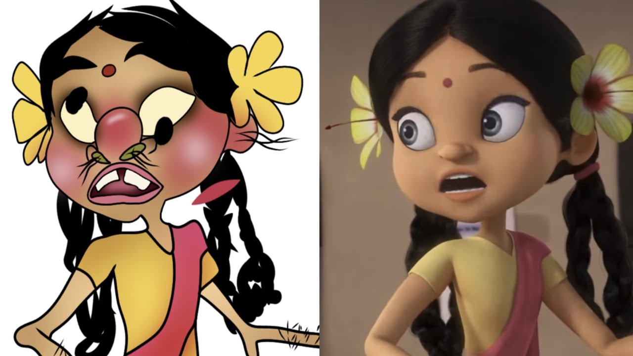 mighty little bheem Drawing meme - episode 9-12 - mighty little bheem ...