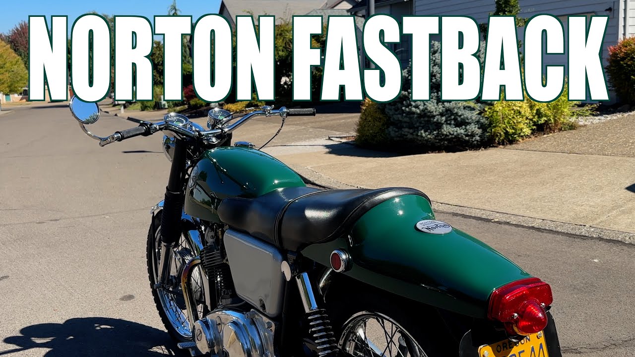 1968 Norton Commando Fastback in British Racing Green 🇬🇧 - YouTube