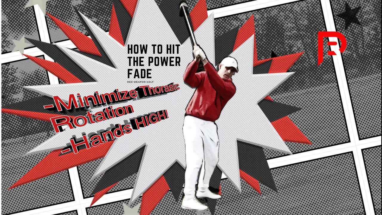 How to hit a POWER FADE shot shape - YouTube