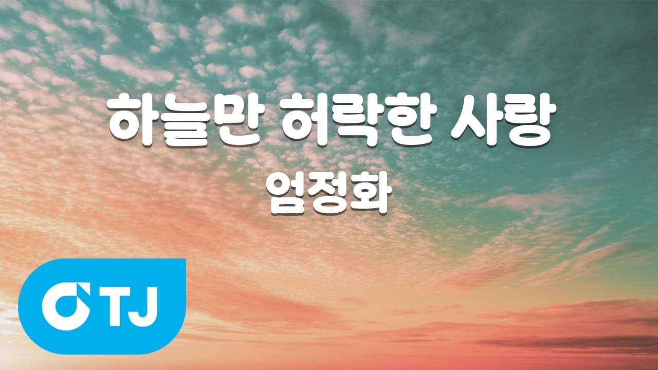 [TJ노래방] 하늘만허락한사랑 - 엄정화 / TJ Karaoke - YouTube Music