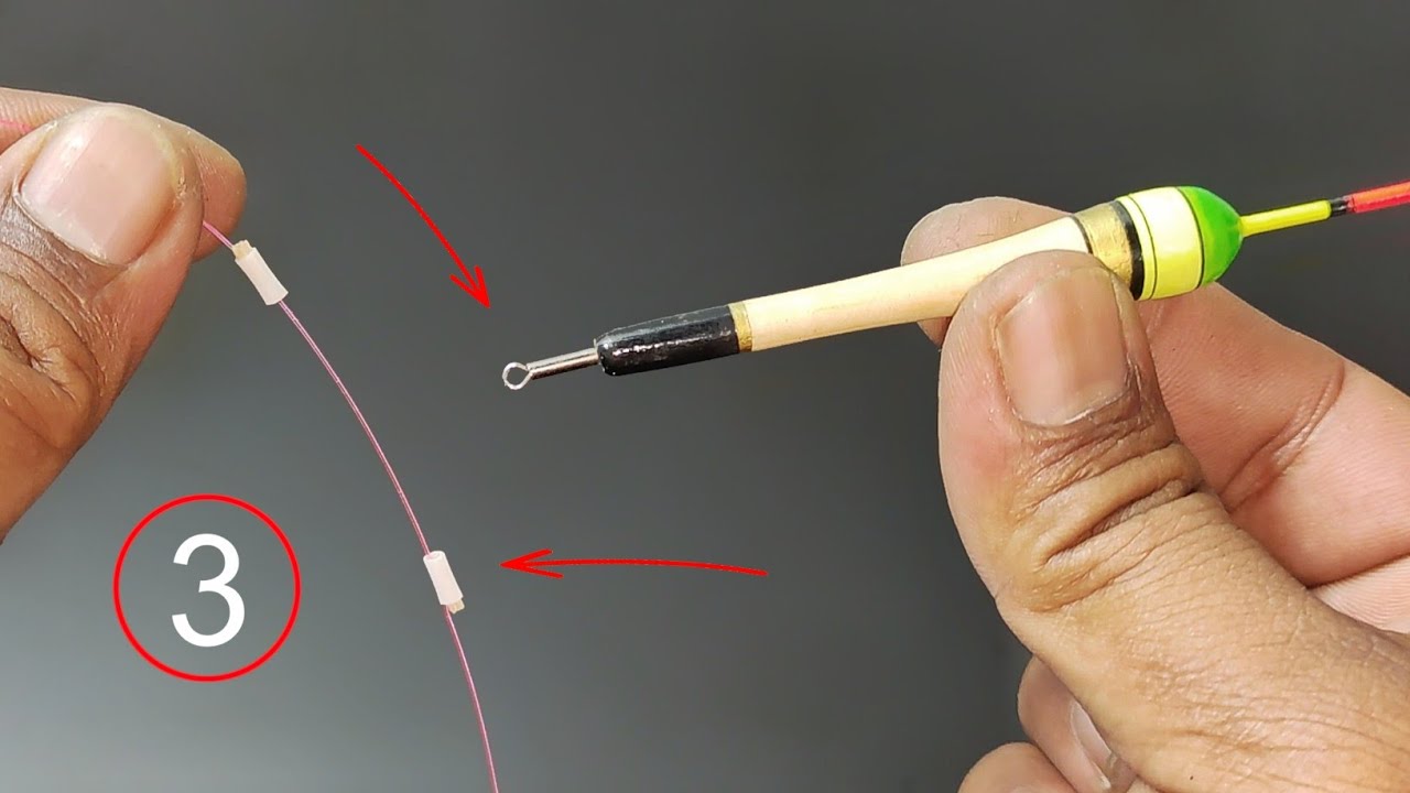 3 Smart Tips for Installing Fishing Floats !!! - YouTube