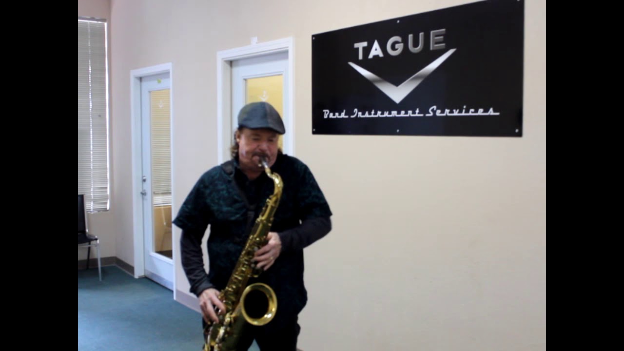 Jerry Martini playing his Selmer Mark vi Tenor - YouTube