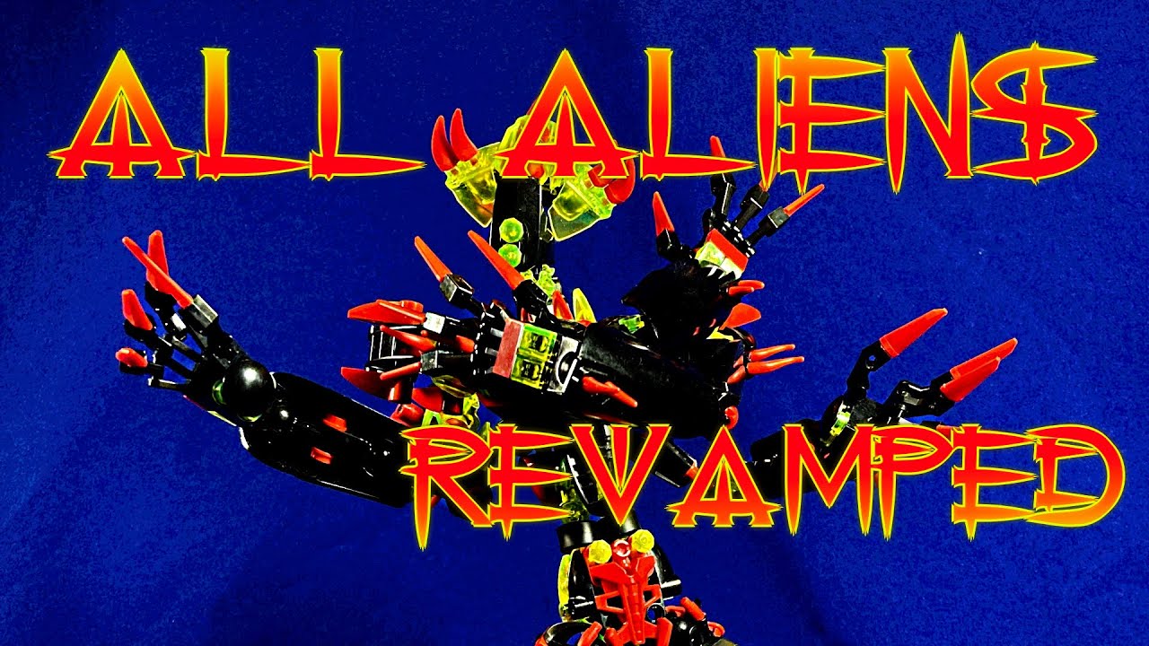 Aliens: Bionicle MOC Revamps - YouTube
