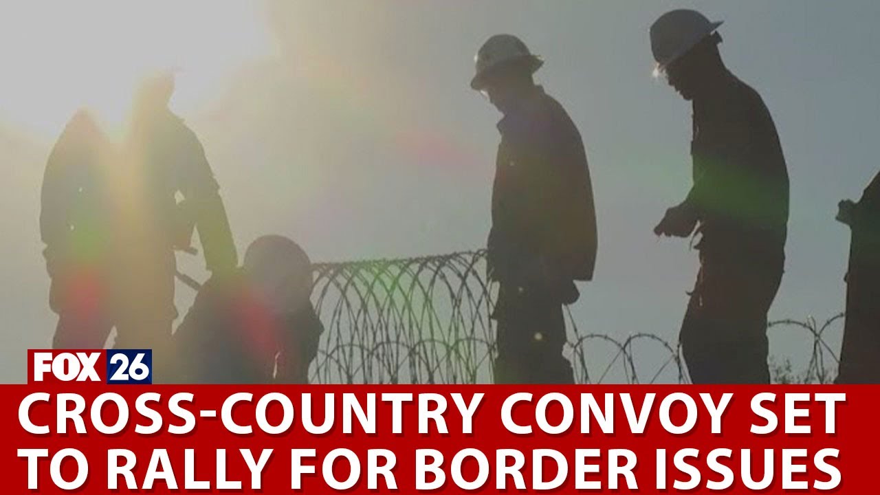 'Take Our Border Back' convoy driving to Texas - YouTube