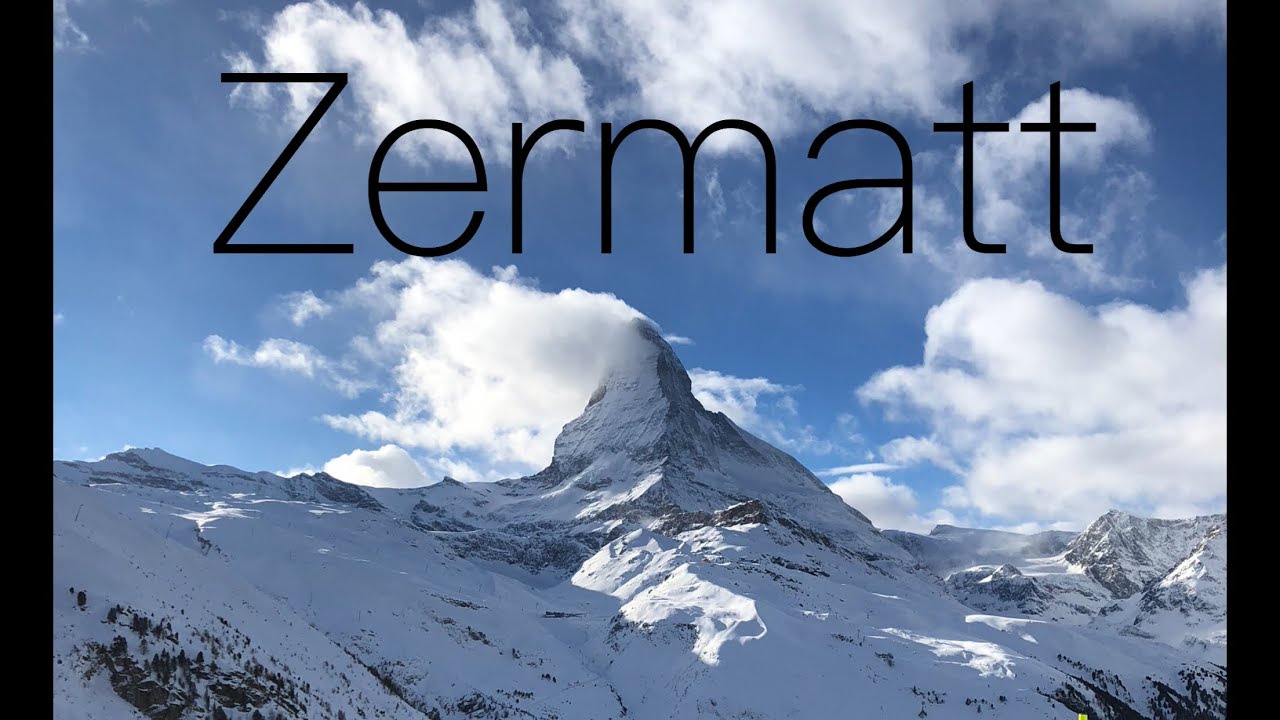 Zermatt Ski Trip 4K - YouTube