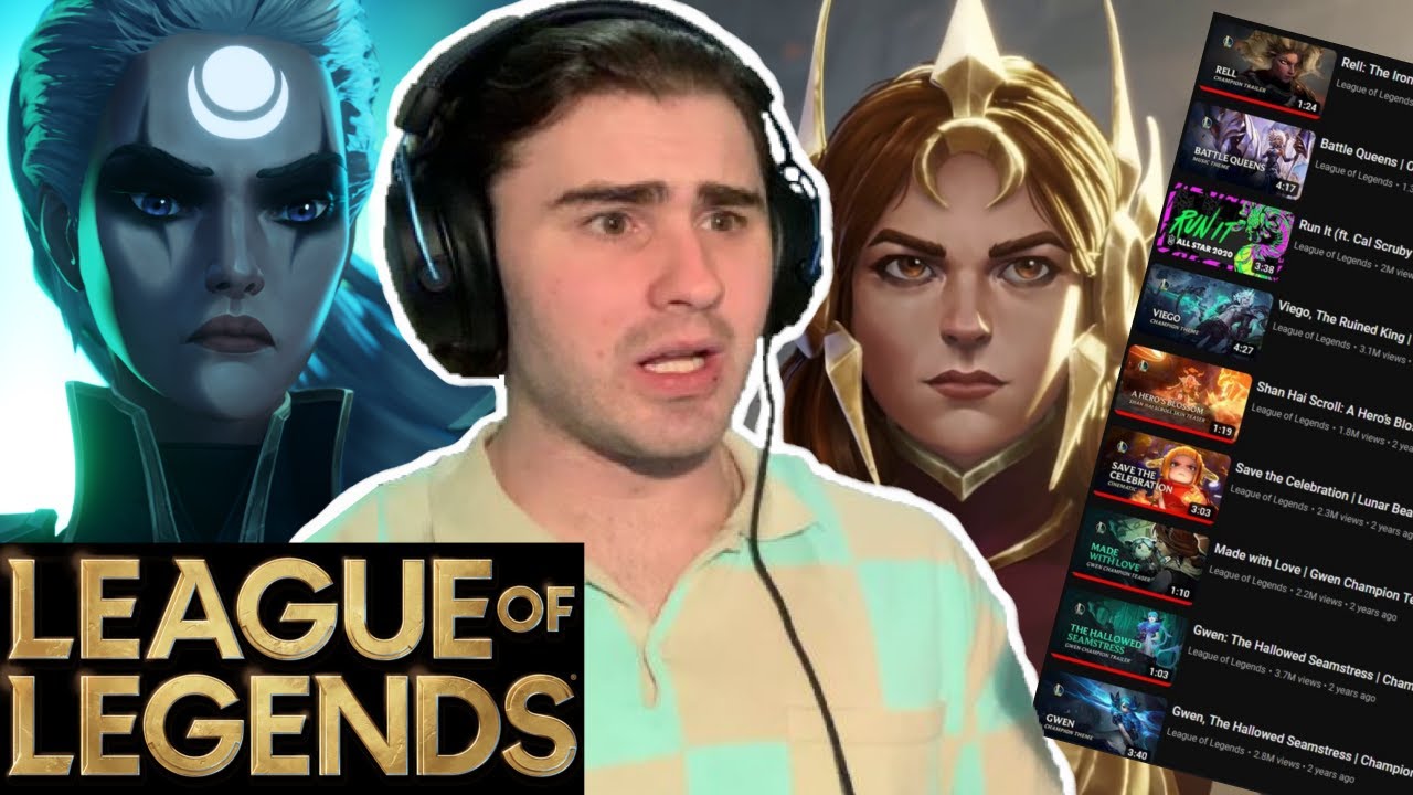 New League Player Watches League of Legends Trailers and Cinematics for ...