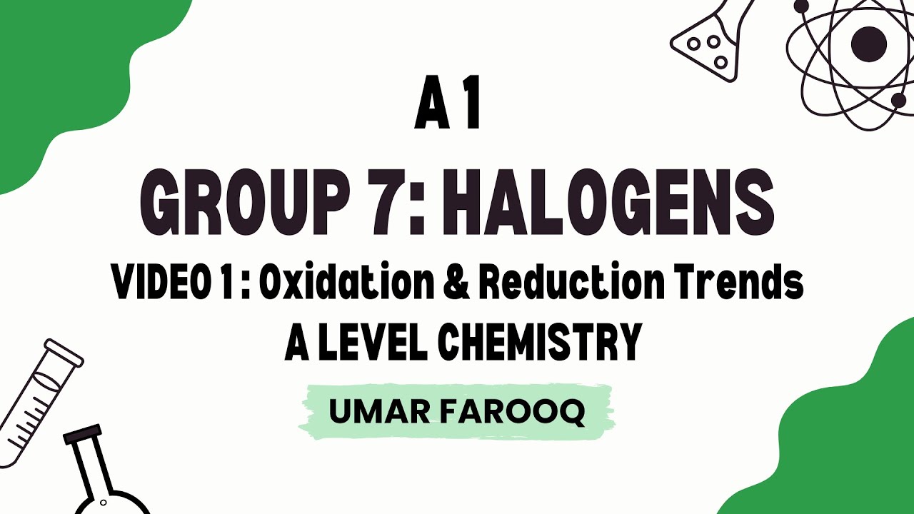 Group 7: Halogens | Trends in Halogens and Halides | AS Chemistry 9701 ...