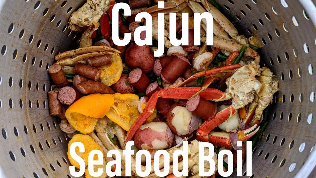 Cajun Shrimp and Crab Seafood Boil On The LoCo 60qt Cooker - YouTube