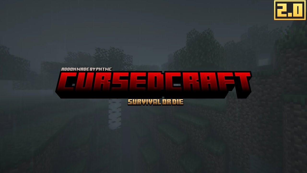 👺CursedCraft V2 MCPE/BE by PnTMC | 1.21.60 - 1.21.100+ | Cre:PnTMC - YouTube