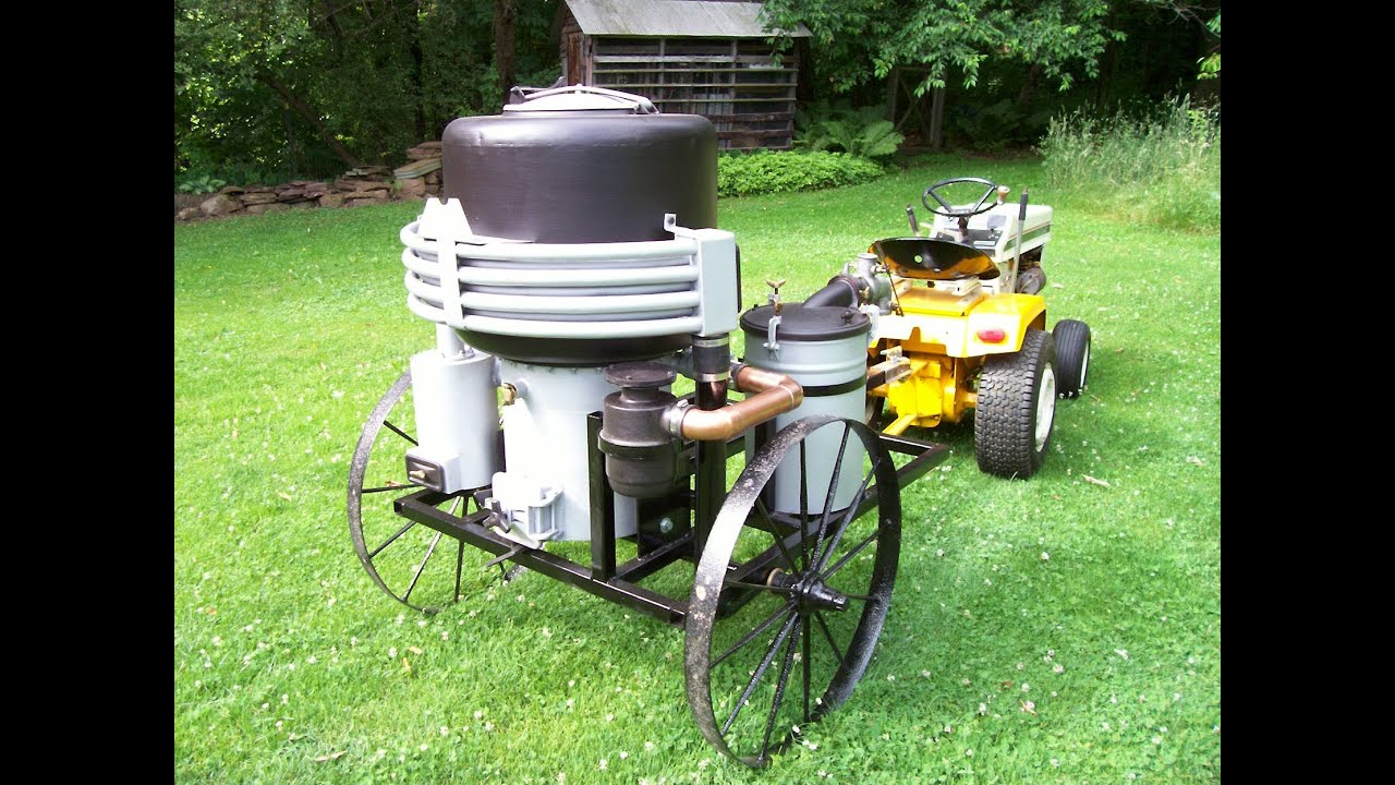 1941 Charcoal Gasifier Operation / Maintenance and Gasifier History ...