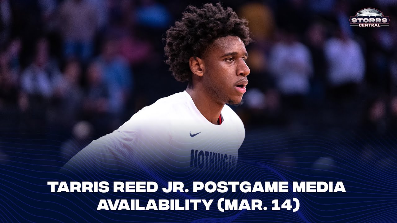 Tarris Reed Jr. Postgame Media Availability - Villanova (3-14-25) - YouTube
