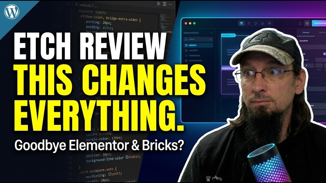 Etch Review: My Web Dev Journey from Angelfire, to WordPress to Etch. - YouTube