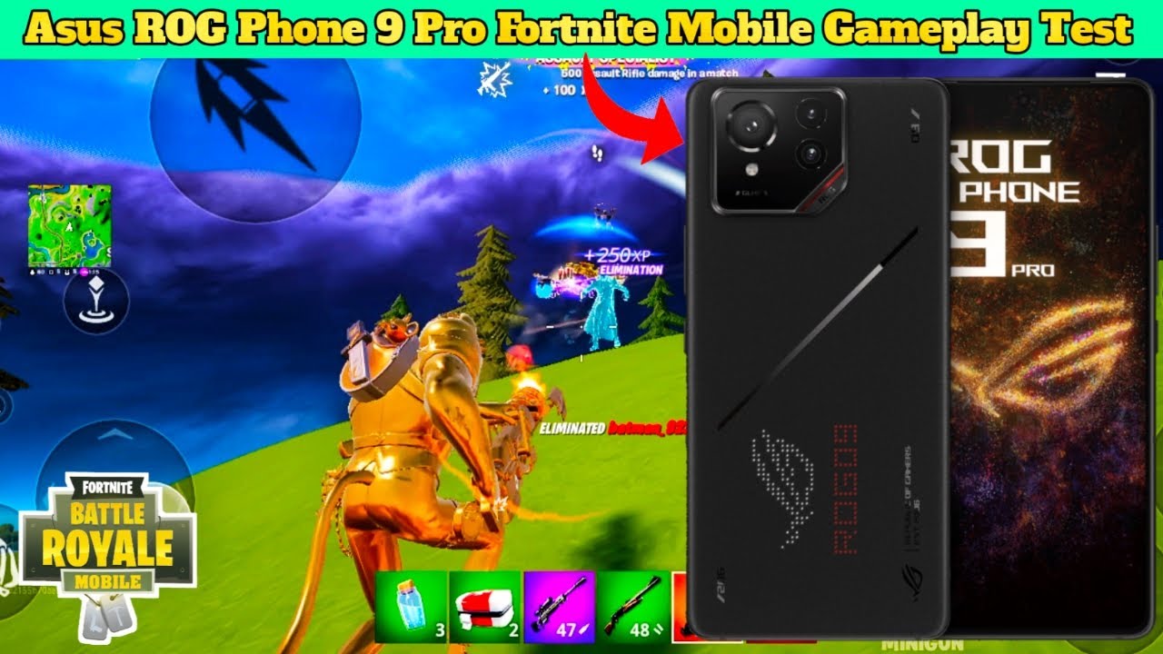 Asus Rog Phone 9 Pro Gaming Test,Fortnite Mobile Gameplay Test,Fortnite ...