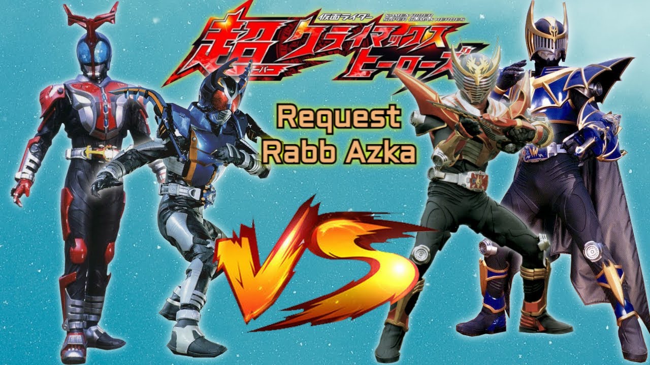 Kabuto X Gatack Hyper VS Ryuki X Knight Survive - Kamen Rider Super ...