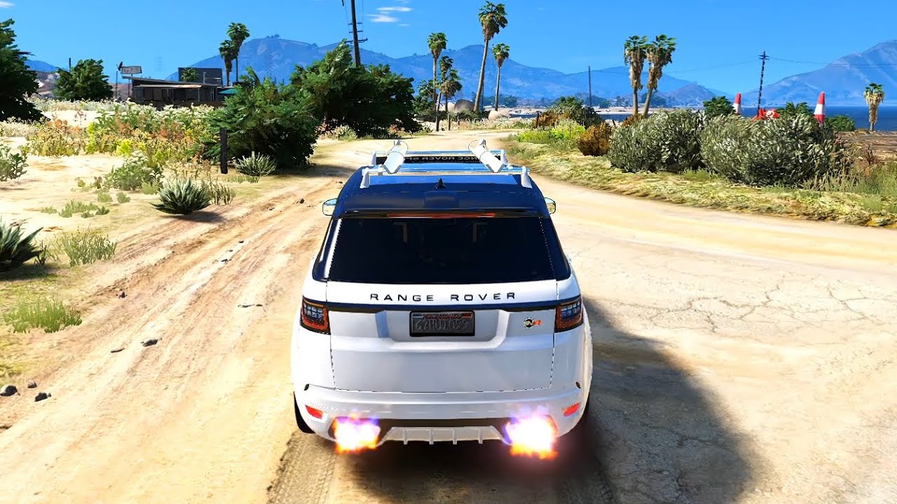 Range Rover Sport SVR - GTA 5 | Realistic graphics & driving | Car mod ...