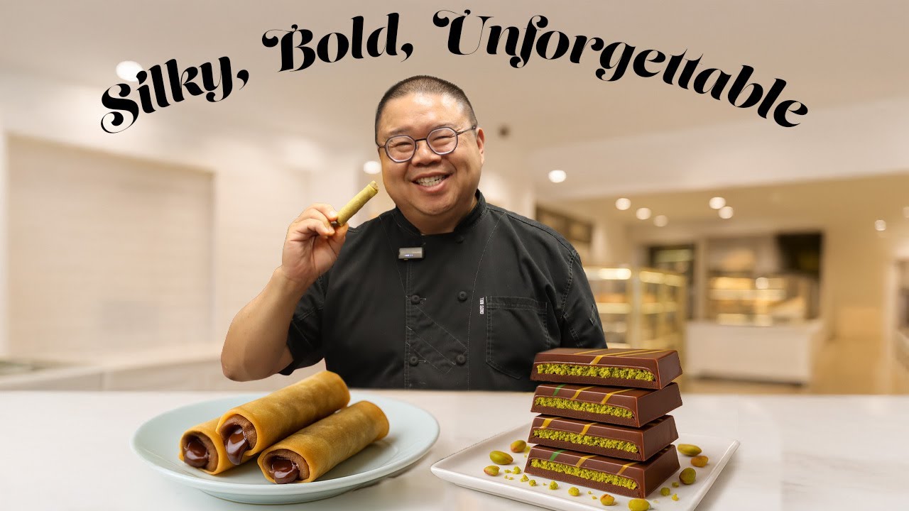 Chef Turns Dubai Chocolate Into Popular Asian Dish- SPRING ROLLS! - YouTube