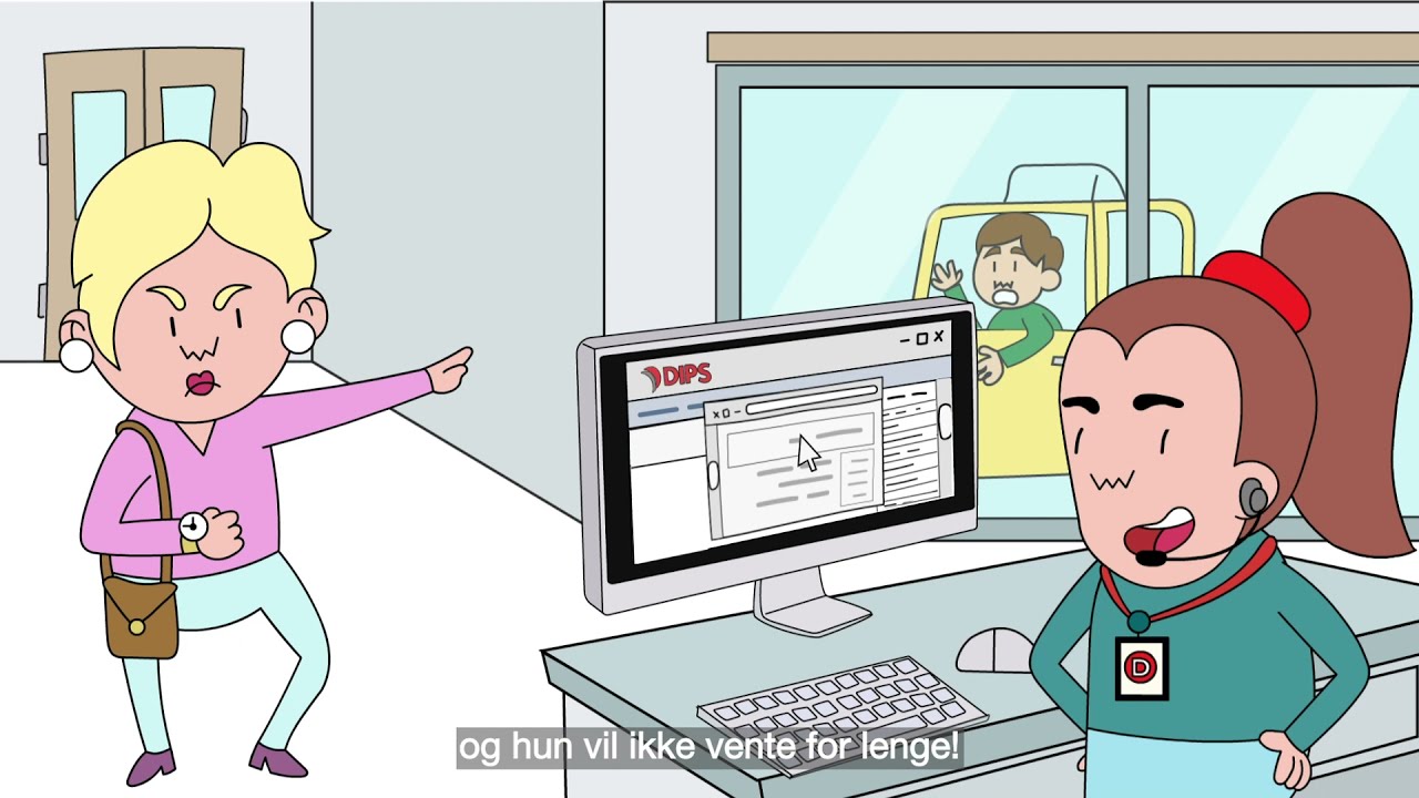 DIPS Arena - Planlegger og timebestilling - YouTube