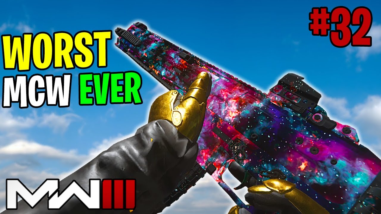 This Might Be The WORST MCW | Win With Every Gun #32 - YouTube