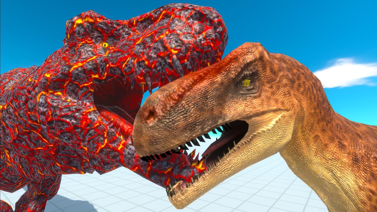 MAGMA T-REX vs EVERY UNIT - YouTube