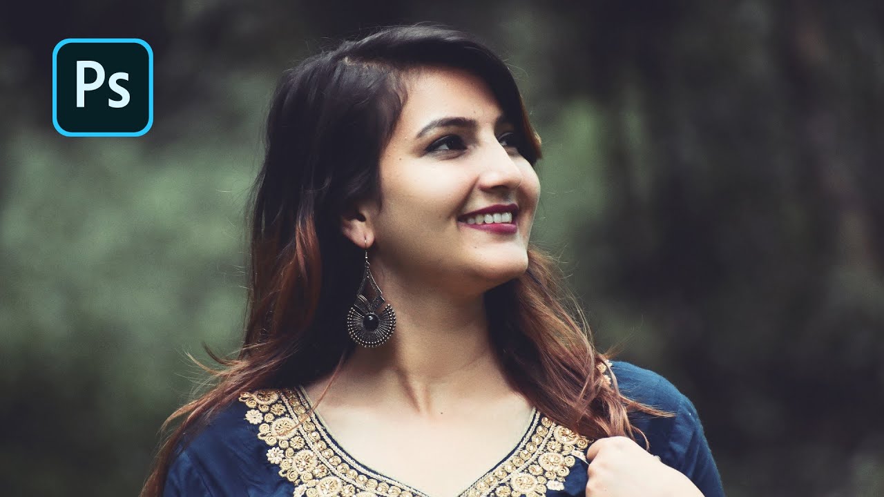 Indian Brown Skin Color Photo Editing: Photoshop Tutorial - YouTube