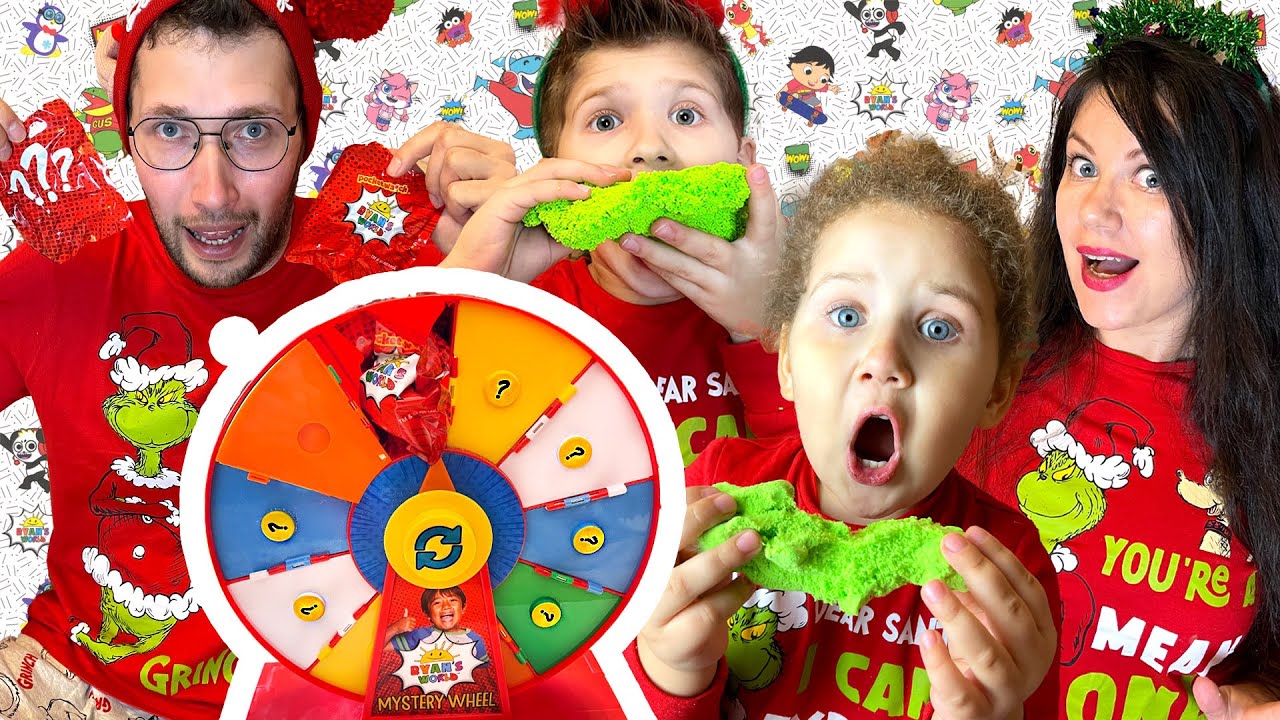 Ryan's World Mystery Wheel CHALLENGE with Tutti Frutti Kids! SPIN the ...