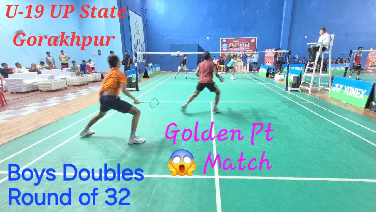 😲 "WOW"#goldenpt Match, Aryan/Devander Vs Anirudh/Kr Harsh - U19 BD Rd ...