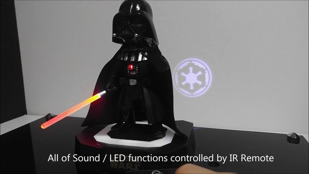 Darth Vader LED, Sound tuning by MBW - YouTube