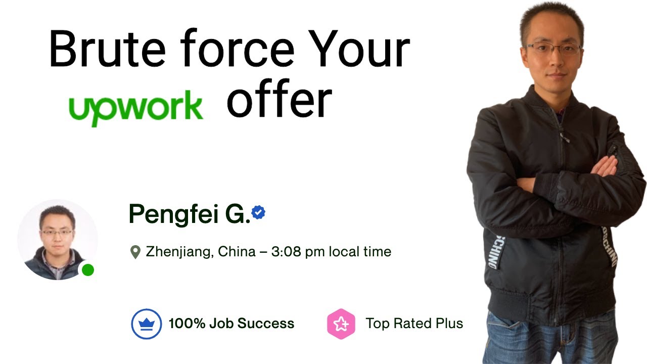 How I brute force my first upwork job offer as a self-taught web developer - YouTube