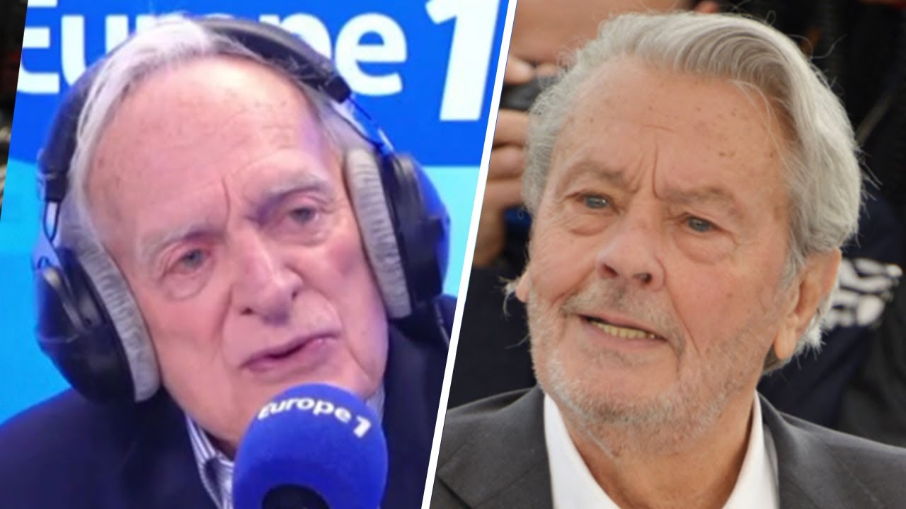 Mort d'Alain Delon : "Il a vécu à 100 à l'heure" (Philippe Labro) - YouTube