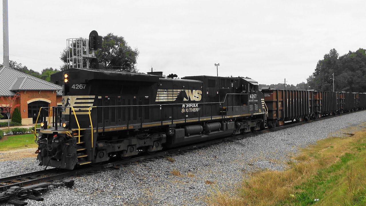 NS 93Z solo power on a Herzog train running LHF - YouTube