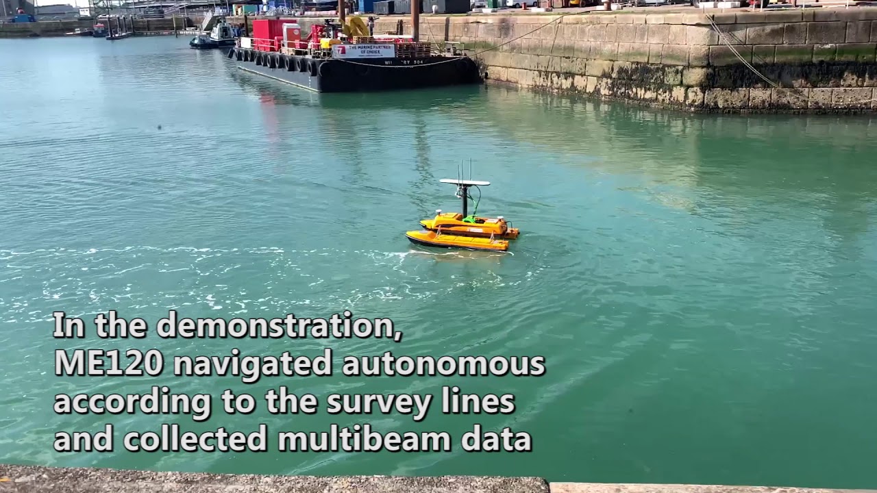 ME120 Unmanned Surface Vehicle Demonstrated with Kongsberg's M3 ...