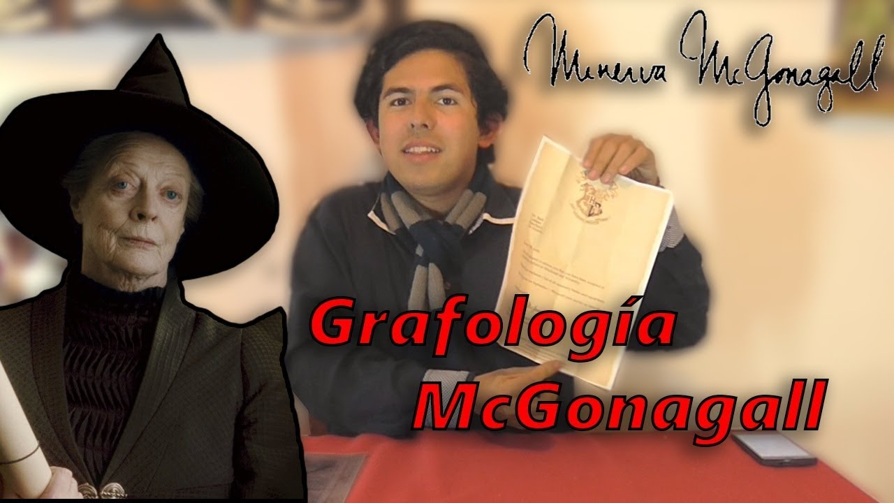 Interpretando la firma de: Minerva McGonagall | Grafología | Us Show ...