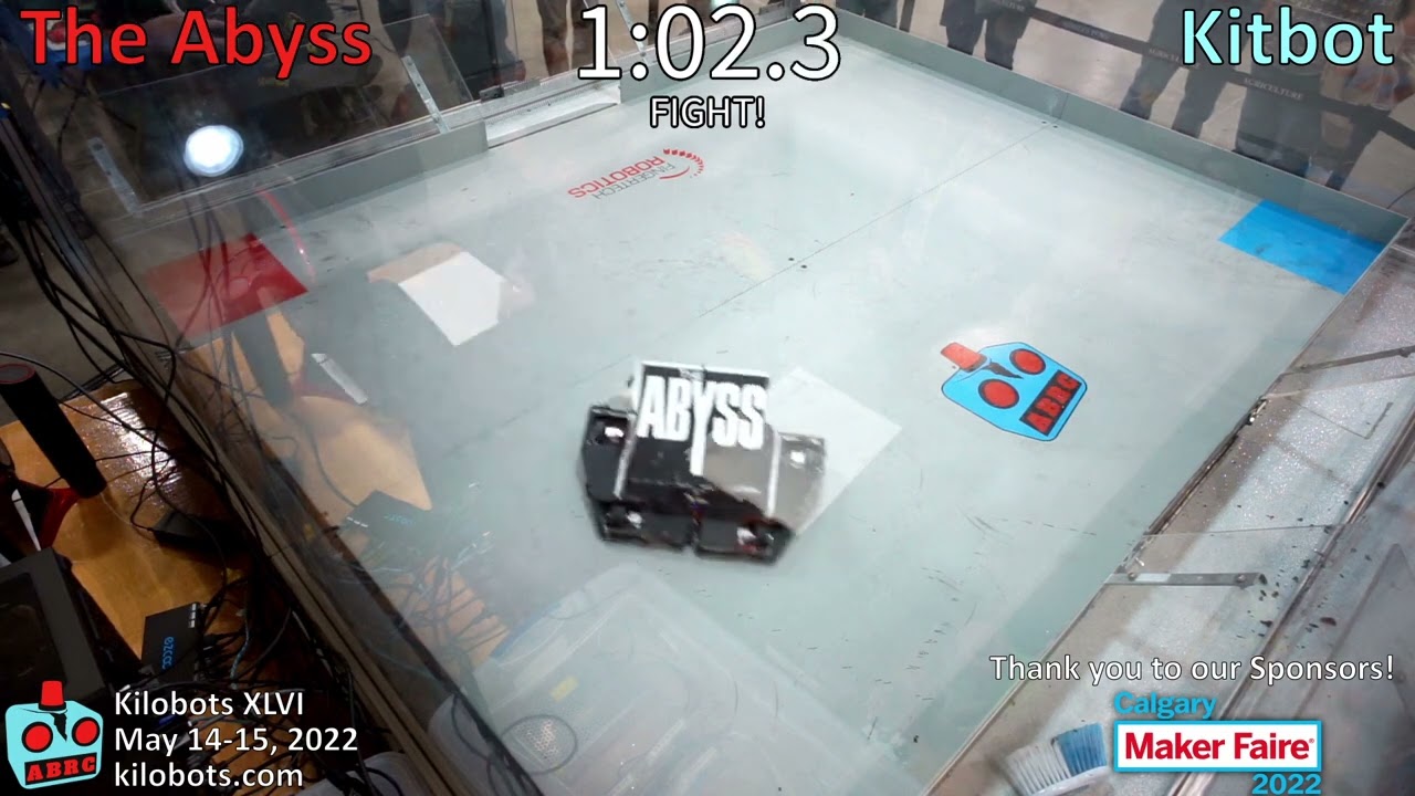 Kilobots XLVI - Ant Masters 12 - The Abyss vs Kitbot - YouTube