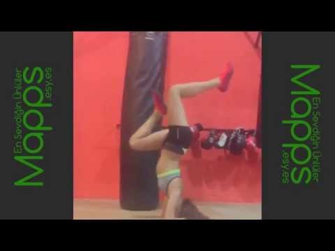 Özge Özpirinçci Antrenmanda Gösteri Yapıyor!