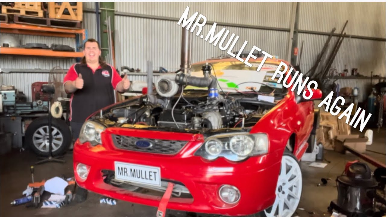 I PUT THE MOTOR BACK INTO MR.MULLET AND NOW IT RUNS AGAIN - YouTube