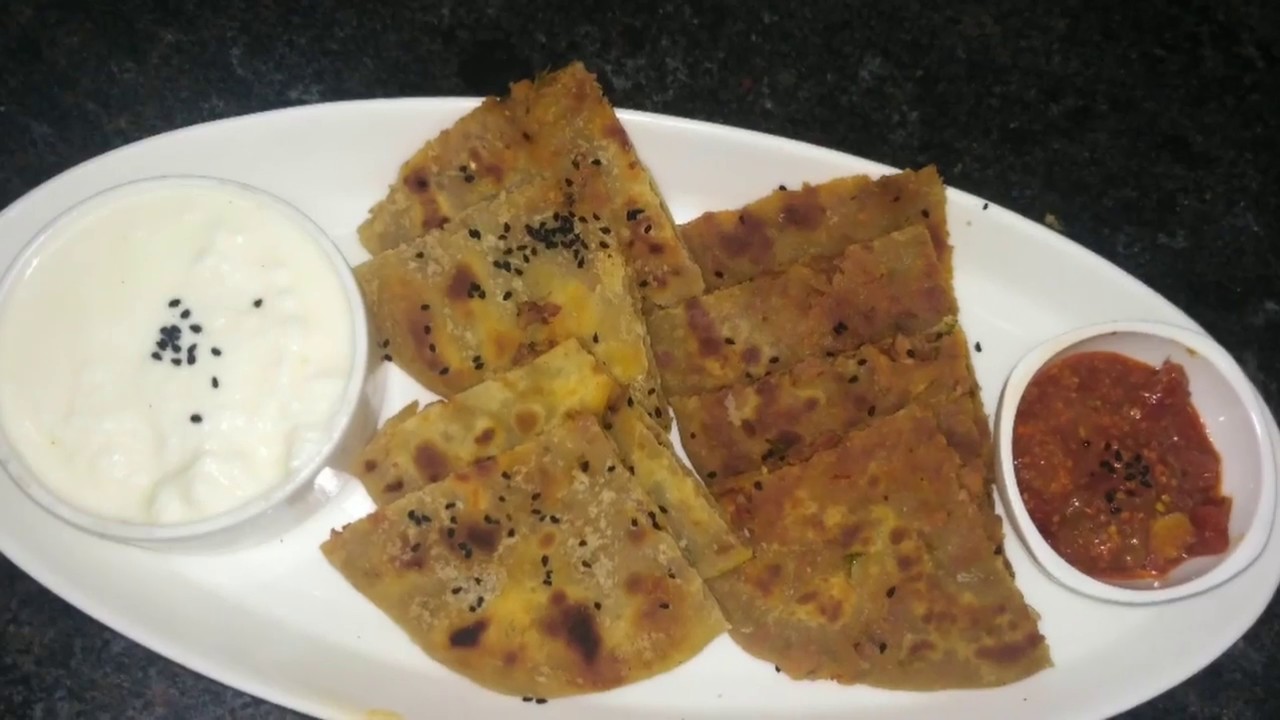 How to make chicken kulcha & paratha recipe easy to home - YouTube