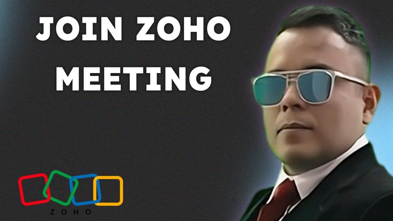How To Join Zoho Meeting { 2025 edition } - YouTube