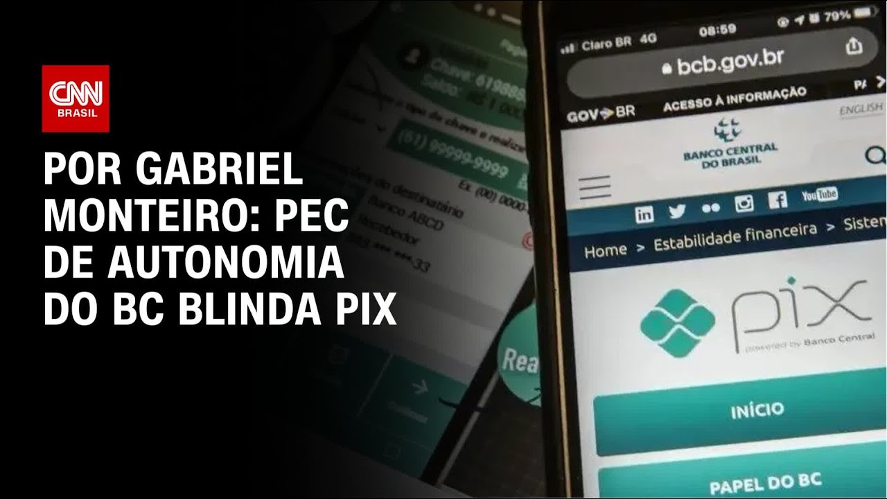 Análise: PEC de autonomia do BC blinda Pix | CNN NOVO DIA - YouTube